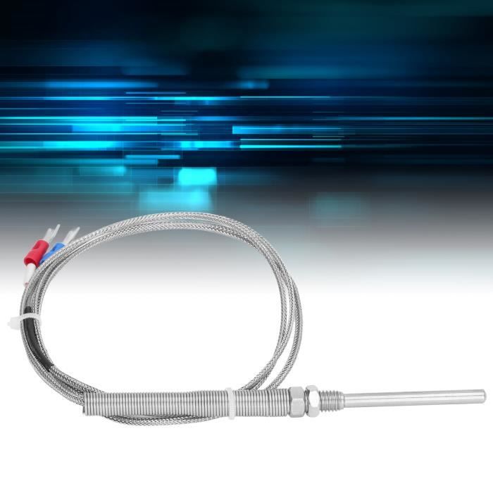 Thermocouple à sonde 50 mm Thermocouple de Type K 304 capteur de ...