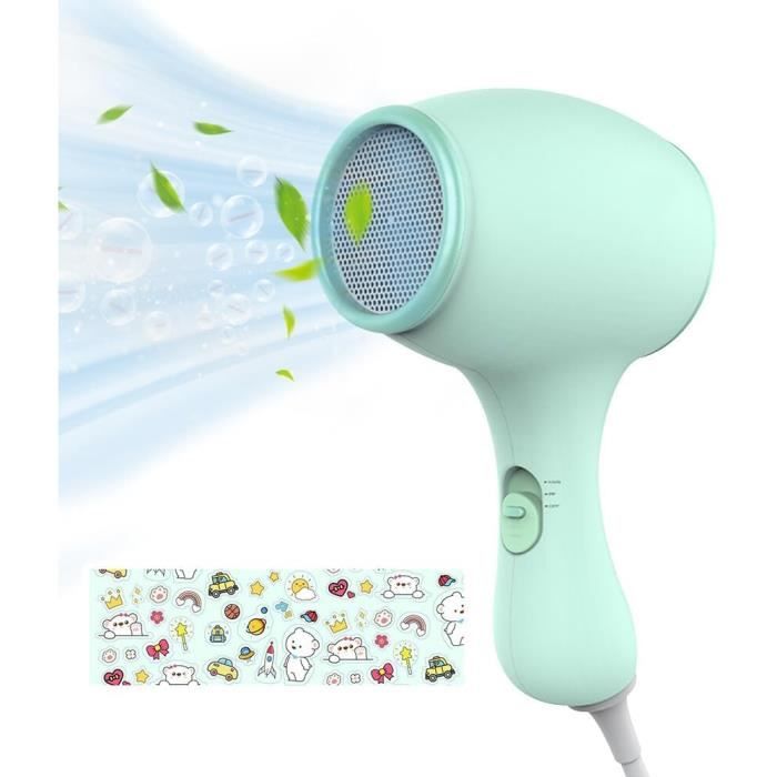 Mini Seche Cheveux Pour Enfant, Seche Cheveux Enfant, Sèche Cheveux ...