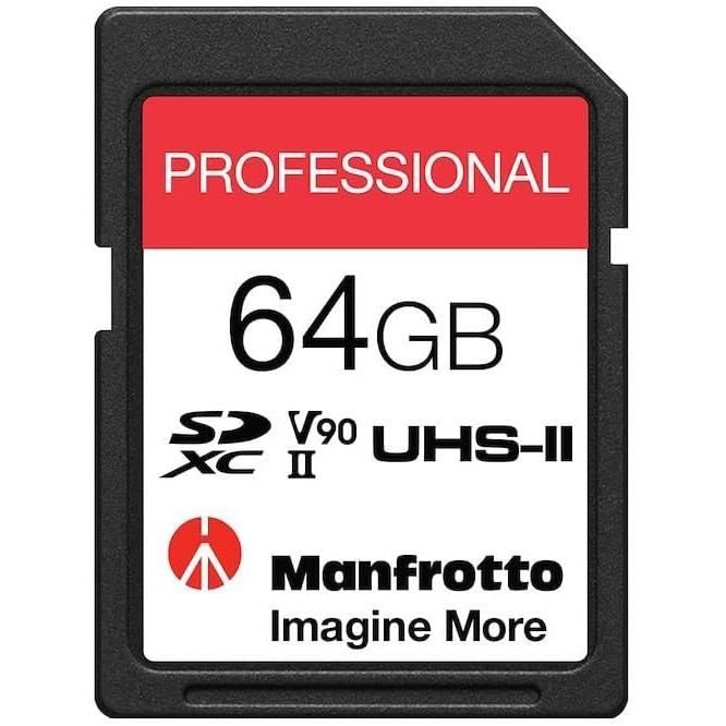 Carte Mémoire Sd Pro 64 Go, Uhs-Ii, V90, U3, 280 Mo-S En Lecture, 250 ...