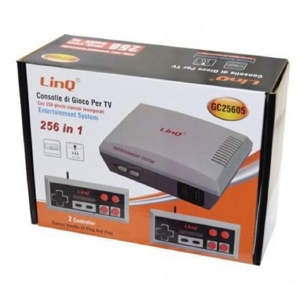 Trade Shop - CONSOLE DE JEUX D'ARCADE RETRO 16 BIT 256 JEUX 2 MANETTES ...