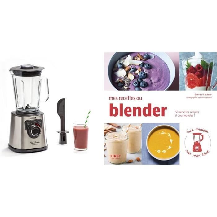Perfect Mix + Blender Haute Vitesse, 1200 W, Bol Verre 2L, 3 Programmes ...