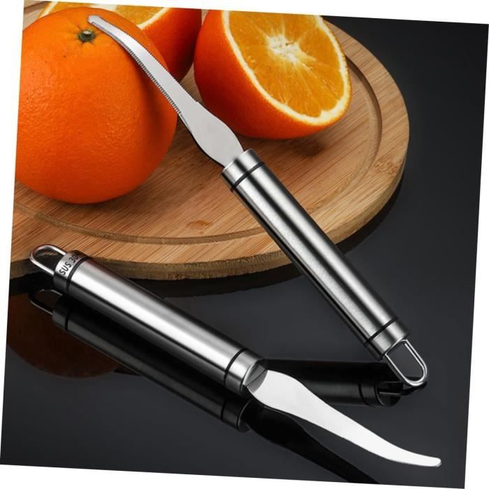 5 Pièces Artefact D'Épluchage D'Orange Coupe-Fruits Éplucheur D'Agrumes ...