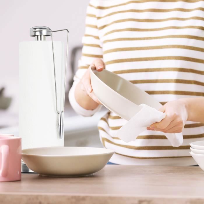 Relaxdays Support de sopalin en inox, Design porte-sopalin sur pieds ...