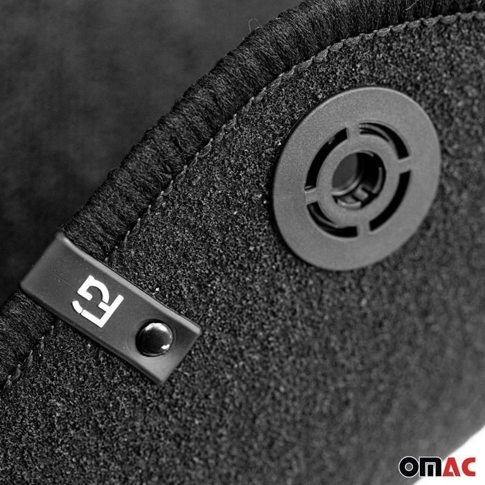 Tapis de sol pour Toyota Yaris III HB 2011-2020 sauf hybrid Velours ...