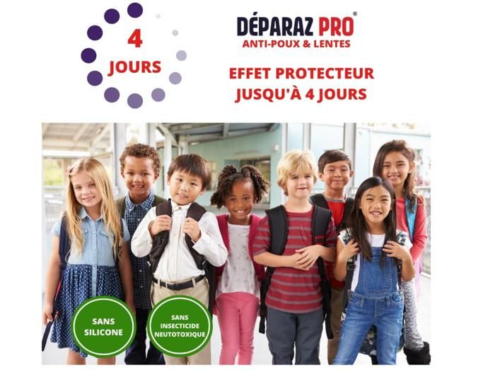 DÉPARAZ-PRO Crystal Lotion Anti-Poux et Lentes - Nouvelle Génération ...