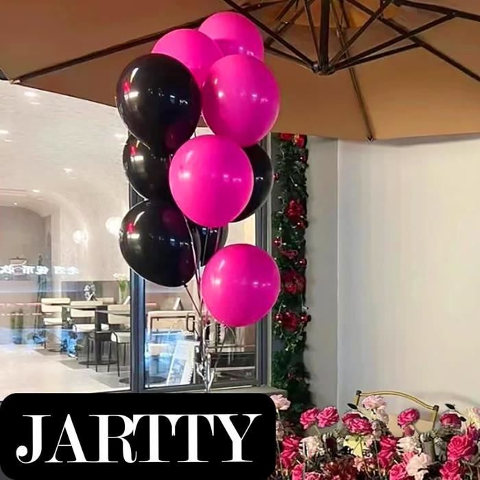 JARTTY Ballon Rose Vif 100 Pièces 30 cm 12 Pouces Ballons de Bauuche ...