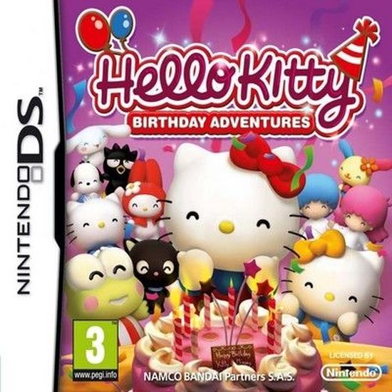 HELLO KITTY BIRTHDAY ADVENTURES / Jeu console DS - Cdiscount Jeux vidéo
