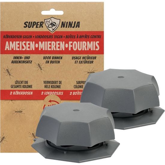 Piège à Fourmis Interieur et Exterieur 2 Pièges Anti Fourmis Très ...
