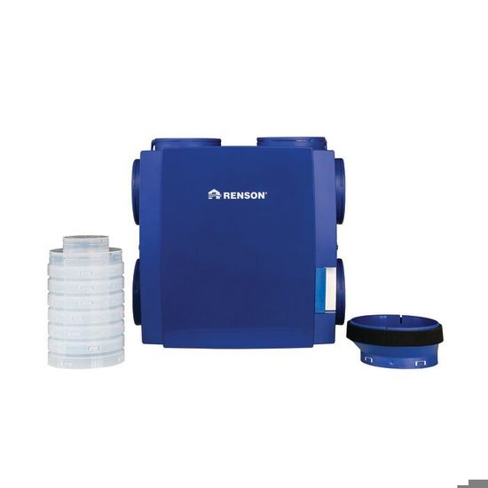 Kit VMC simple flux hygroréglable - Healthbox 3 - Renson - Hygro + - Cdiscount Bricolage