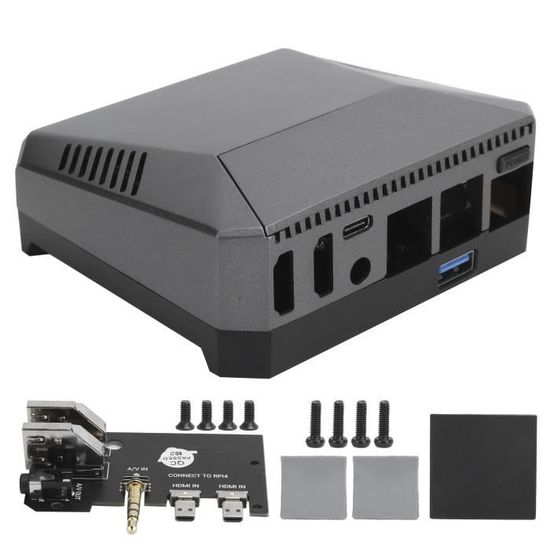 Boîtier en Aluminium pour 4B Argon One M.2 SSD avec M.2 Récepteur ...