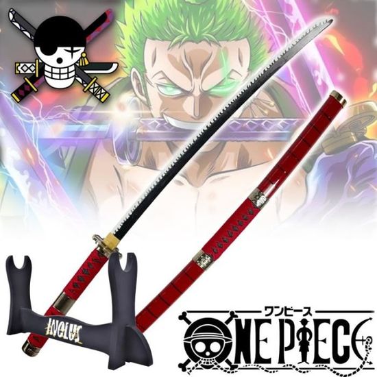 Katana Zoro Roronoa Sandai Kitetsu - NO NAME - Bois - Support de table ...