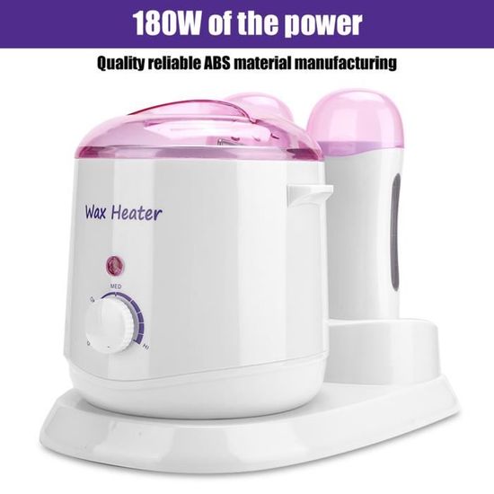 Qiilu machine à épiler Chauffe-cire réglable 3 en 1 800 ml Machine d ...