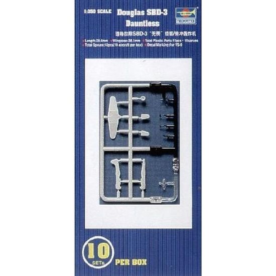 Maquette TRUMPETER 1:350 - DOUGLAS SBD-3 DAUNTLESS - Avion de guerre ...