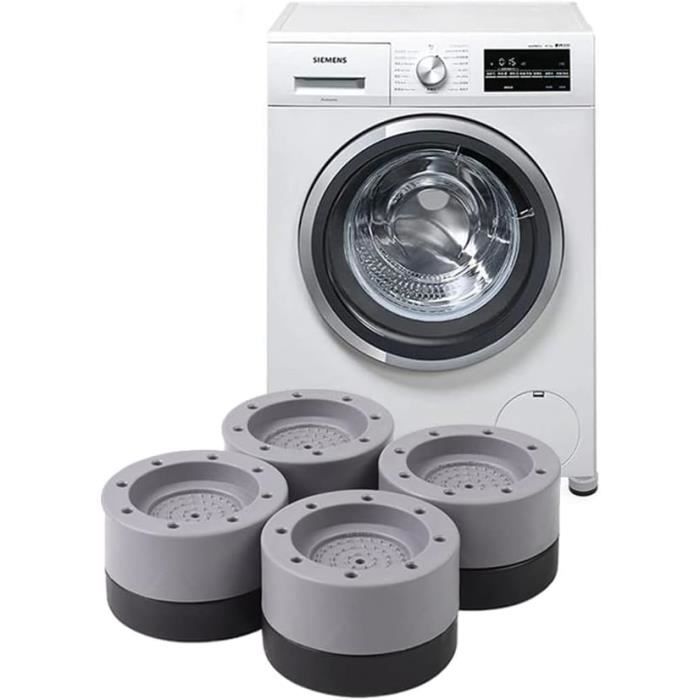 Anti Vibration Tampon, Pieds Machine a LLaver[4 Pièces] Patin ...