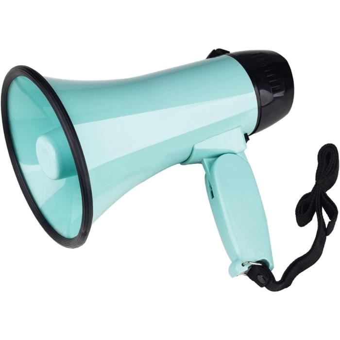 MEGAPHONE - 123 - Portable Bullhorn Contrôle du Volume Réglable Voix ...