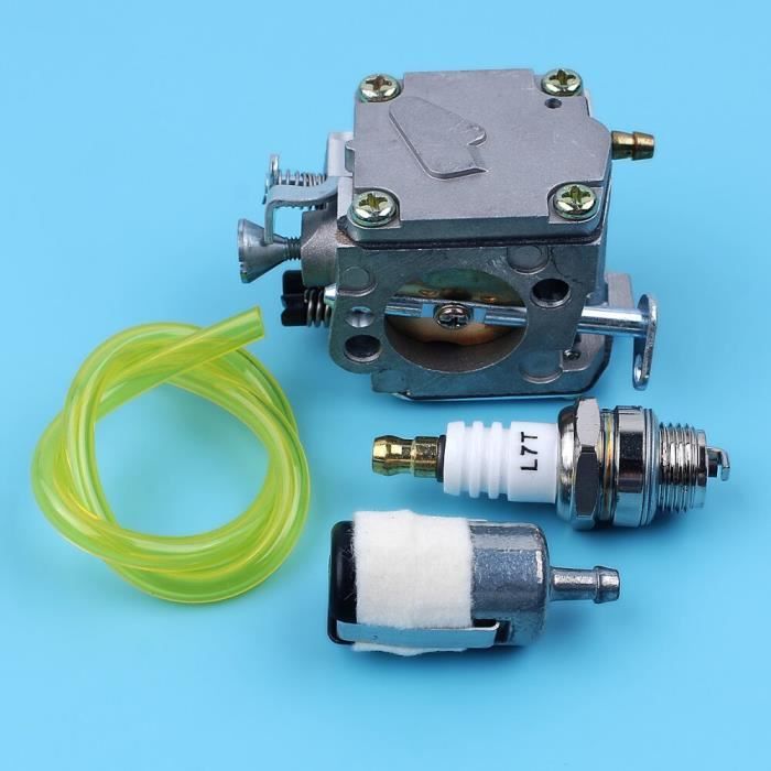 Carburateur avec filtre de conduite de carburant L7T, Kit de bougie allumage de remplacement ...
