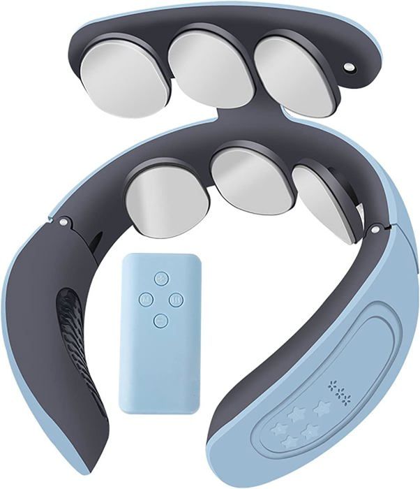 Appareil De Massage Du Cou Masseur lectrique Impulsion Pour Le Cou Avec 4 Modes De Massage Et 15 ...