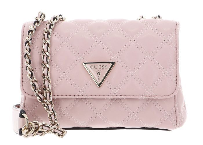 Sac à épaule - GUESS - Giully Mini - 2 Compartiments - Rose ...