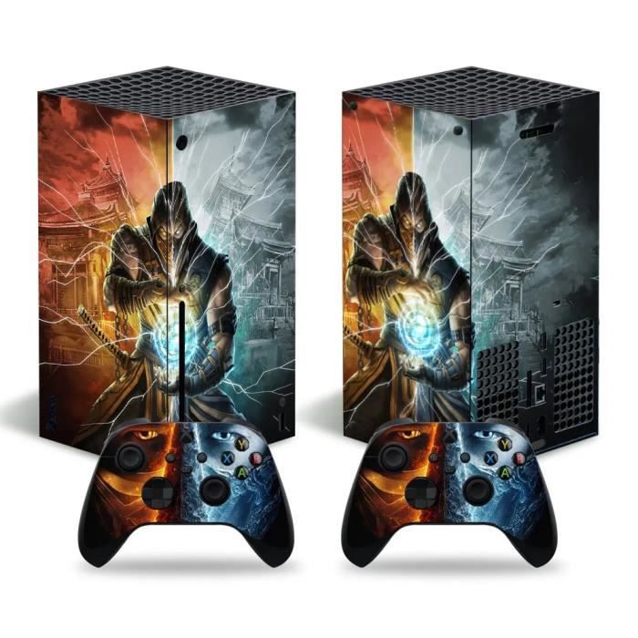 SérieX-4672 - Autocollant en vinyle PVC pour console Xbox Series X, 2 ...