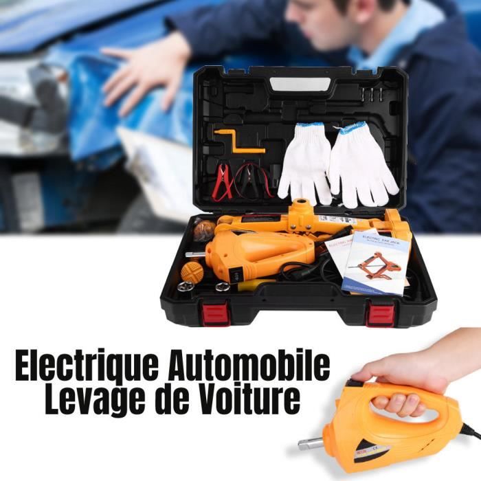 Levage de voiture électrique 12V Vérin hydraulique d'ascenseur de 3T ...