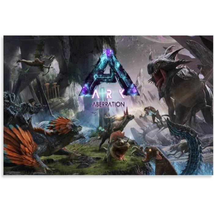 Poster Sur Toile Ark Survival Evolved Aberration - Décoration Murale ...