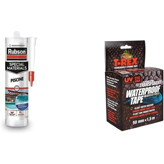 Mastic Piscine Transparent, mastic étanche pour piscine et entourage ...