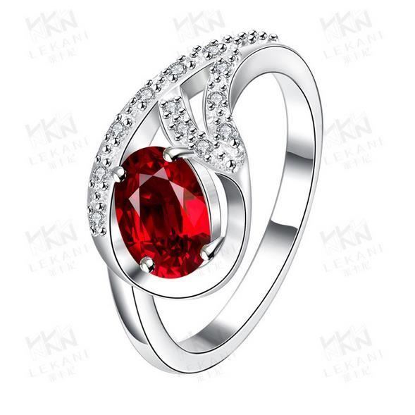 Bague - Femme -Argent- Grenat - Achat / Vente bague - anneau Argent ...