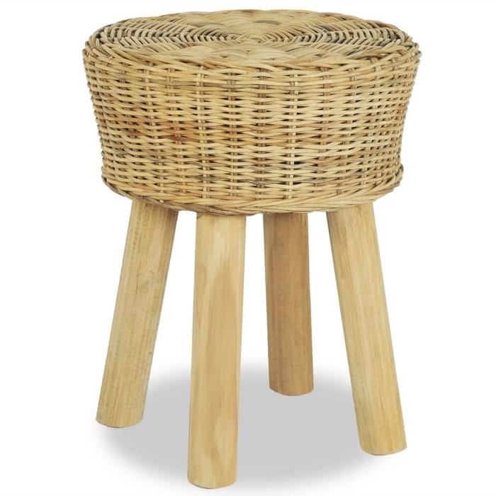 [447217] Tabouret de bar Tabouret de Cuisine | Tabouret Haut | Rotin ...