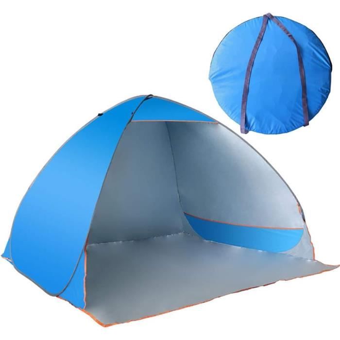 Tente De Plage Pop-Up - Protection Solaire Mobile - Tente Instantanée ...