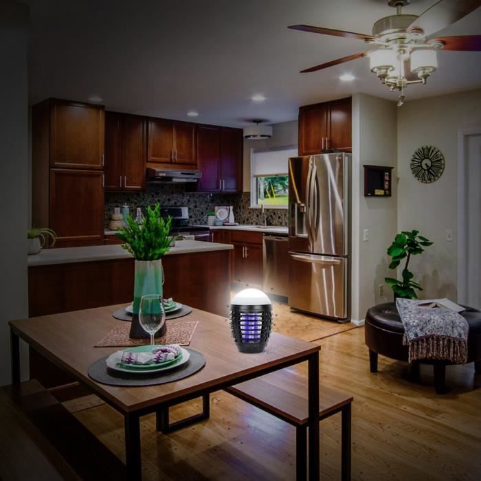 MOO Lampe Anti Moustique, Uv Électrique Lampe Anti-Moustiques, Usb Rechargeable Ip67 Anti ...