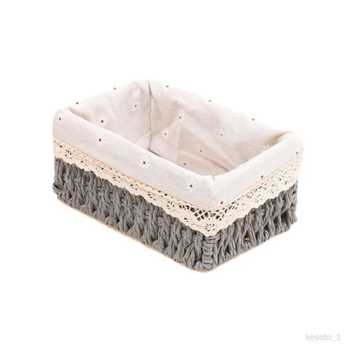 Panier De Rangement Pour Bureau, Organisateur D'armoire Empilable Pour ...