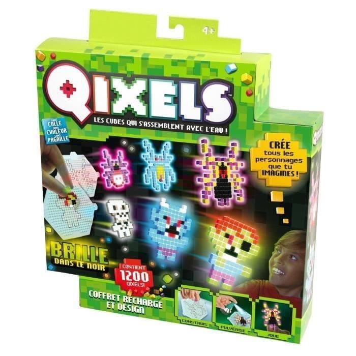 QIXELS - Kit Design GLOW (1200 cubes) - Cdiscount Jeux - Jouets