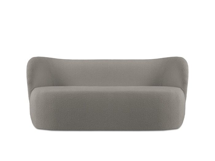 MICADONI - Canapé Saamit - 3 places - Gris - 178x72x80 - Bouclé ...