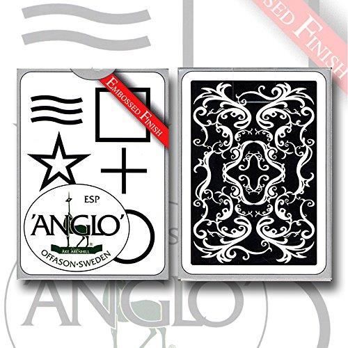 MMS Anglo ESP Deck (Black) - by El Duco - Trick - Achat / Vente MMS Anglo ESP Deck (Black) - by ...