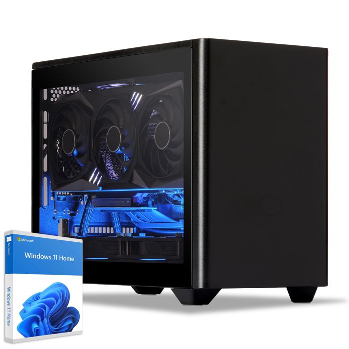 Sedatech Mini-PC Professionnel Watercooling – AMD Ryzen 9 5900X – RTX4060 – 32Go RAM – 2To SSD M ...