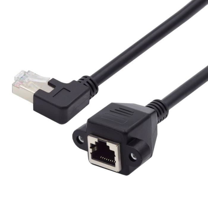 Câble Cat6 Rj45, 8P8C Ftp Stp Utp Cat6 Mâle Vers Femelle Lan Ethernet ...