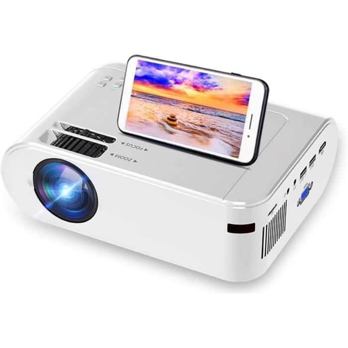 Projecteur Android 3000 lumens HD prend en charge 1080P Home 3D LED ...