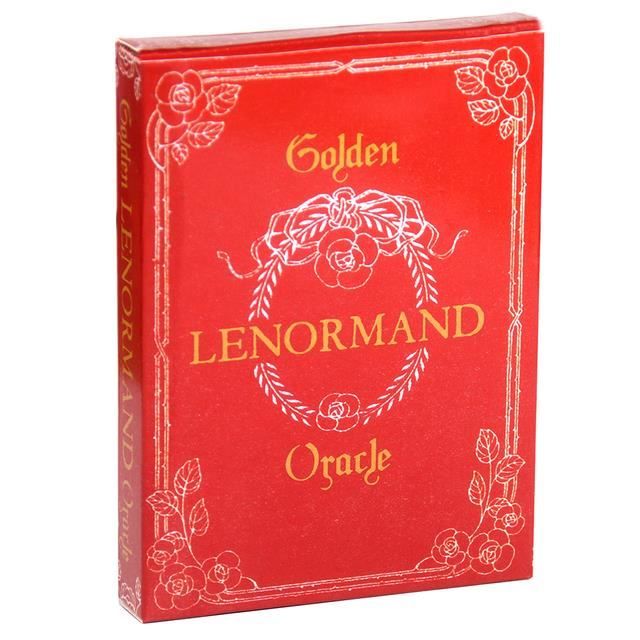 Jeux pour la famille,Golden Lenormand--Jeu de cartes de Tarot de ...
