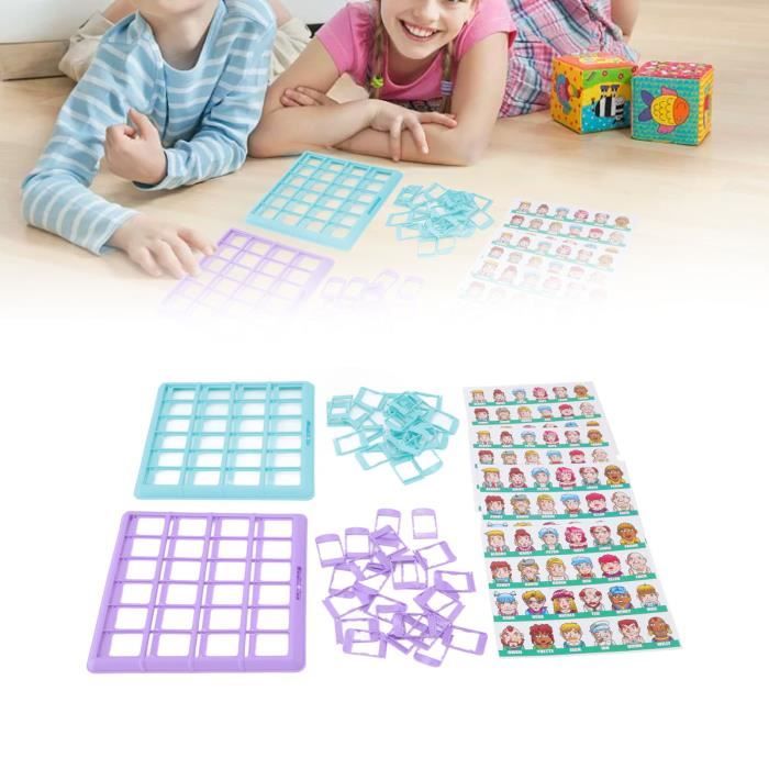 Jeu De Devinettes Enfants Puzzle Jouets Bureau Carte Éducative Plateau ...