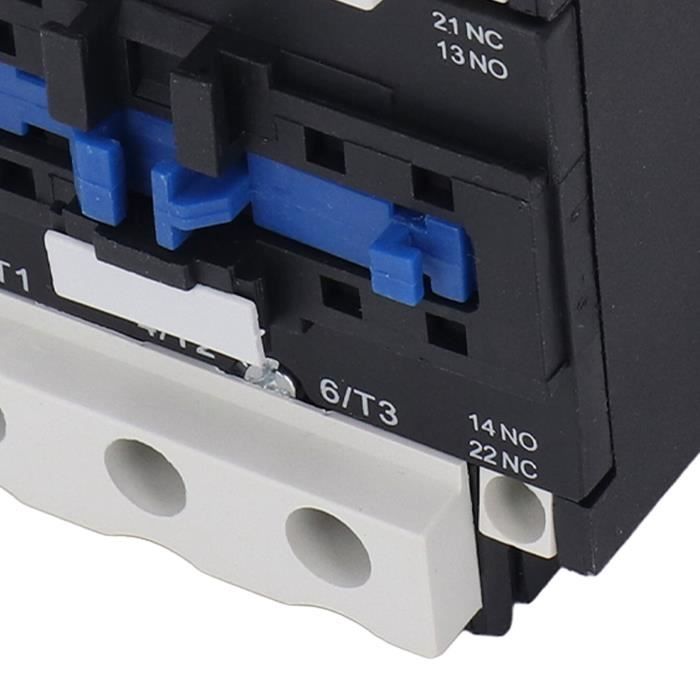 SAL Contacteur CA 220V 40A AC Contacteur Crack Proof Buckle Design ...