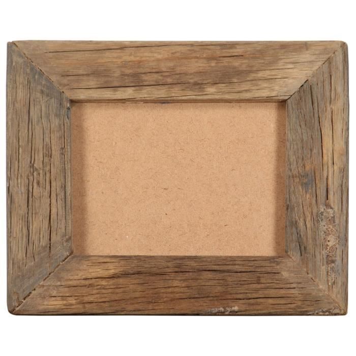 8988•Salut•Cadres photo 2 pcs 23x28cm Bois de récupération solide et ...