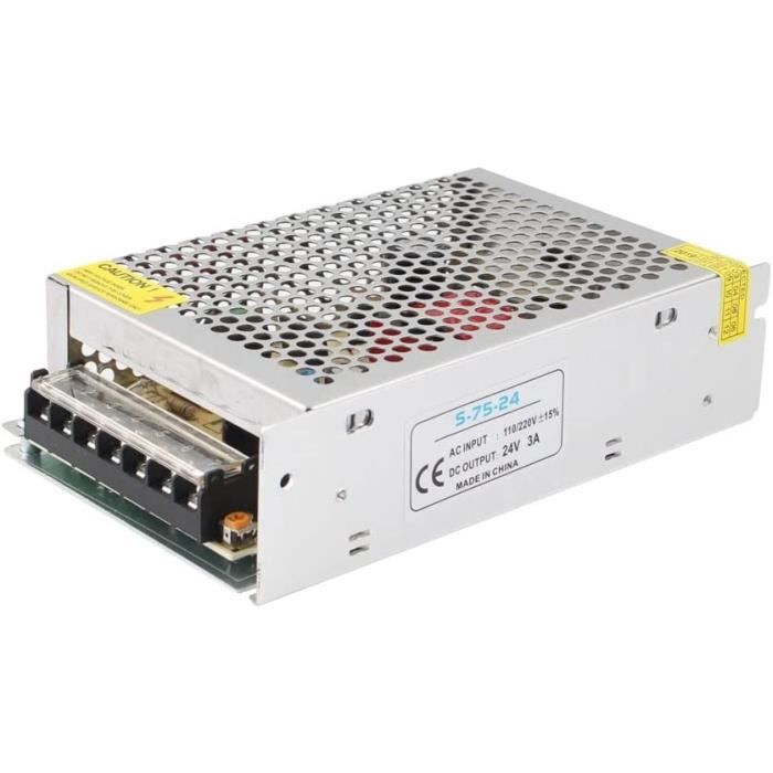 AC DC Transformateur 5V 24V Alimentation 12V Alimentation 1A 2A 3A 5A 10A 15A 20A 220V À 12V 3 5 ...