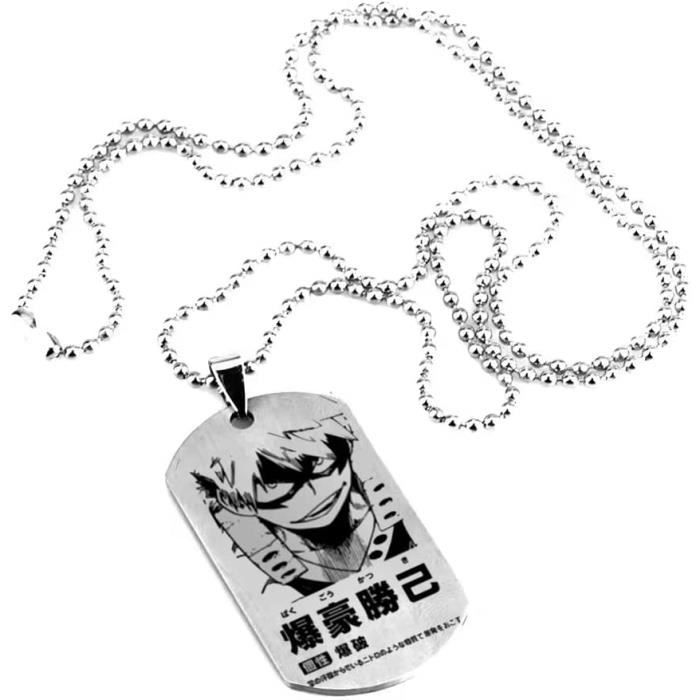 Collier Anime My Hero Academia Pour Fans Anime Cosplay Accessoires ...