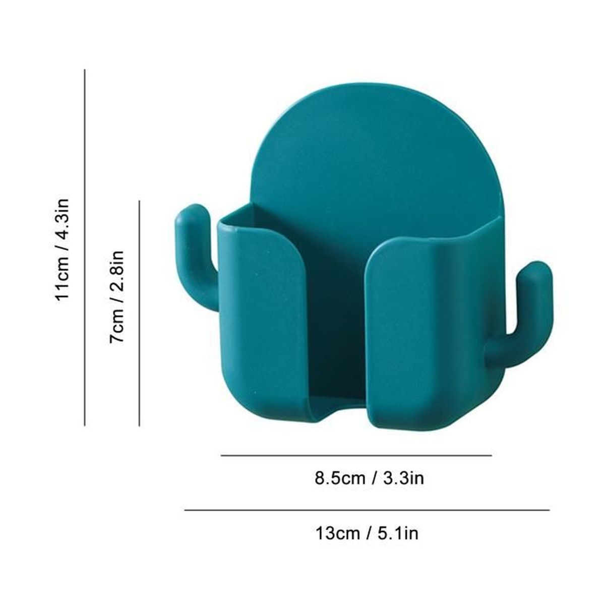 Support Mural Auto-Adhésif Pour Téléphone Portable - Support Mural De ...