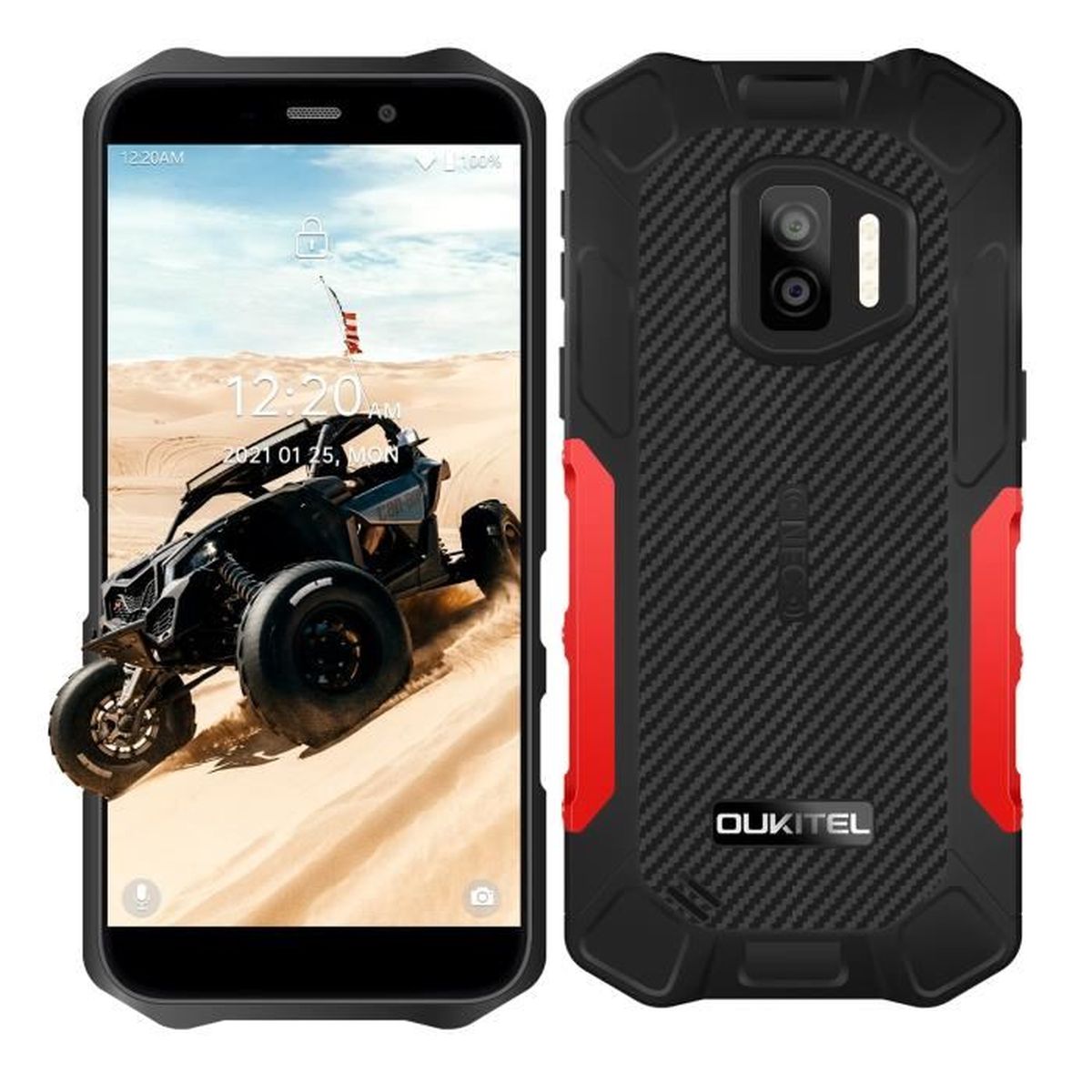 OUKITEL WP12 Pro Telephone Incassable Android 11 4G Dual SIM IP68 ...