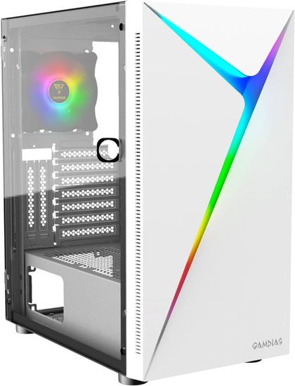 Pc Gamer Boitier, Boîtiers Gaming Atx Moyen Tour Vide, Airflow Case, 1 ...