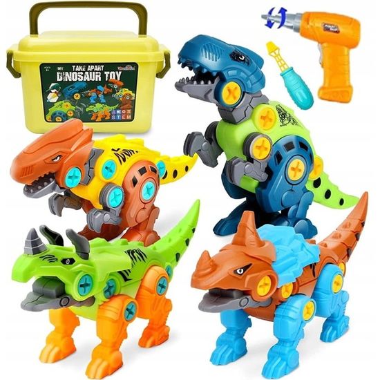 Blocs de construction DINOSAURS à visser KIT avec tournevis - Cdiscount ...