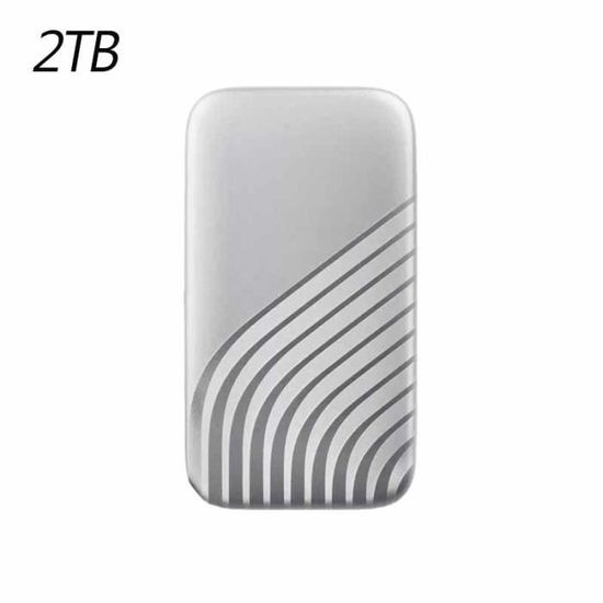 2 To Blanc-Disque dur externe portable haute vitesse, SSD d'origine ...