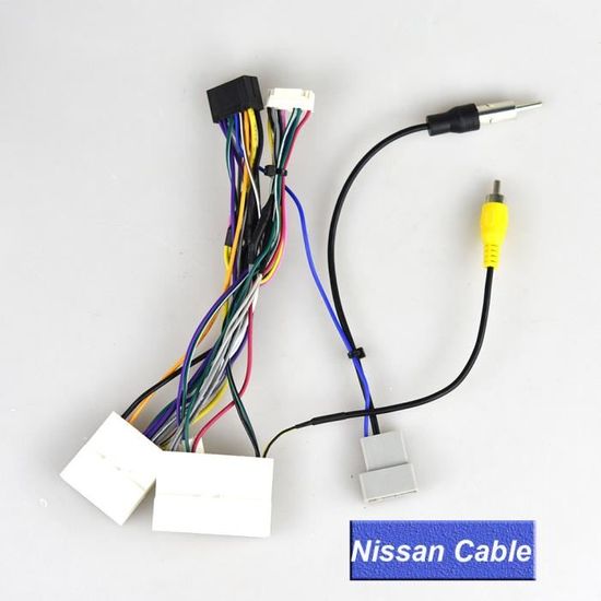 Câble Nissan - câble Double USB pour autoradio Android, avec antenne ...