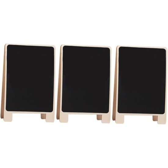 3Pcs Babillard Signalisation De Mariage Craie Artisanat Chevalets Mini ...